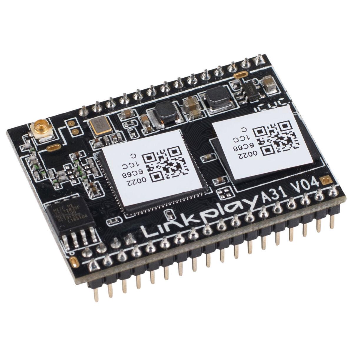 Linkplay A31 1T1R 2.4GHz IEEE b/g/n 300 Mbps 192kHz/24bit Digital Audio Module